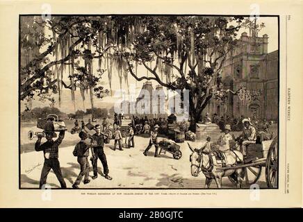 John Durkin, The World's Exposition at New Orleans—Scenes in the City ...