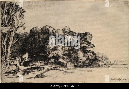Hon. and Red. Richard Byron, Clump of Trees with a Vista, 1734–1805 ...