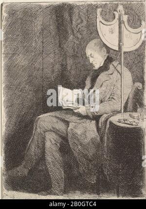 George Hayter, Mr. Chaloner Blake Ogle, 1824, etching on wove paper ...