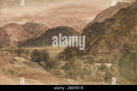 John Constable, Borrowdale, 1806, watercolor over graphite on cream ...