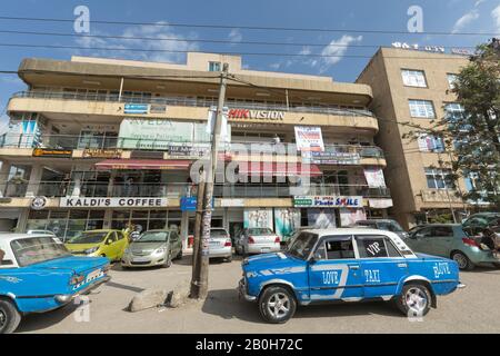 Old taxis in Addis Ababa, Ethiopia Stock Photo - Alamy