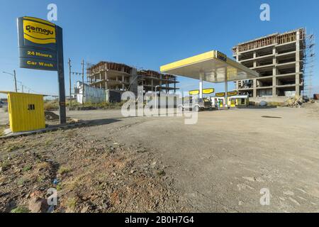 Shell petrol station in Ethiopia Stock Photo - Alamy