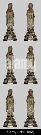 Standing Buddha. Korea, Unified Silla Kingdom (676-935), late 7th-8th ...