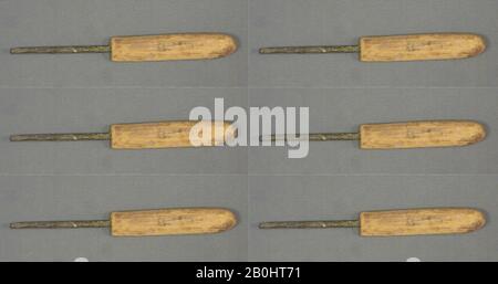 Egypt, model, chisel, wood, bronze, length, 21.4 cm, New Empire, 18th ...