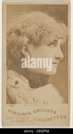 Maud Branscombe, from the Actors and Actresses series (N145-7) issued ...