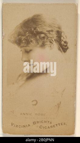 Annie Robe, from the Actresses series (N67) promoting Virginia Brights ...