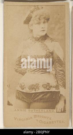 Annie Sutherland, from the Actors and Actresses series (N145 2) issued ...