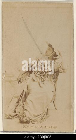 Emma Warde, from the Actresses series (N245) issued by Kinney Brothers ...