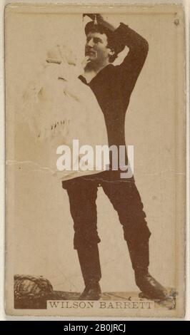 Wilson Barrett, from the Actresses series (N245) issued by Kinney ...