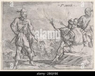 Moors, from a set of costume plates of different nations 1960 by Johann ...