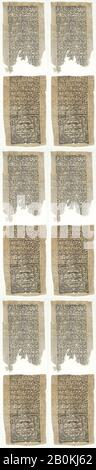 Talismanic Scroll, Scroll, 11th century, Attributed to Egypt, Ink on ...