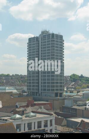 The David Murray John building, the centrepiece of the Swindon skyline ...