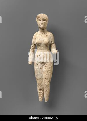 Figure of a standing woman, Parthian, Parthian, Date ca. 2nd century B ...