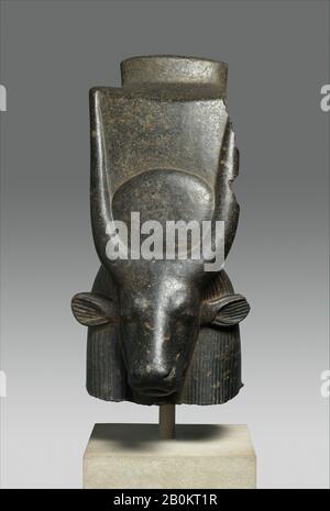 Head of a Cow Goddess Amenhotep III New Kingdom 18 dynasty 1417 - 1379 ...