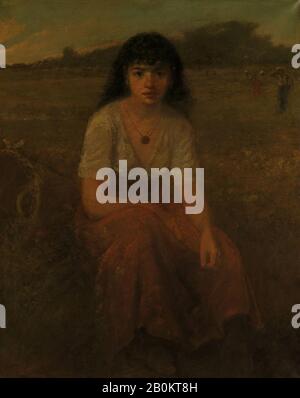 The Quadroon. George Fuller. 1880 Stock Photo - Alamy