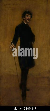 William Merritt Chase - James Abbott Mcneill Whistler 1885 Stock Photo ...