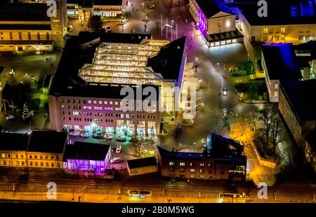 Aerial photo over the station Stock Photo - Alamy