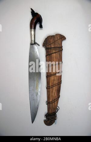 Knife (Barong) with Sheath 18th–19th century Philippine, Sulu. Knife ...