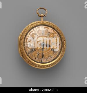 Watch early 18th century Watchmaker: Windmill. Watch. British, London ...