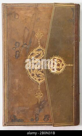Bookbinding, Attributed to Turkey, 17th Century, Leather; tooled ...
