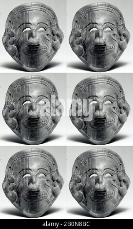 Mask, Tolita-Tumaco, 1st–5th century, Colombia or Ecuador, Tolita ...