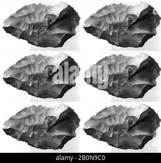 Biface, commonly referred to as a hand ax ca. 300,000–90,000 B.C. Lower ...