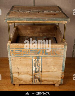 Canopic Chest of Senbi, Middle Kingdom, Dynasty 12, ca. 1981–1802 B.C ...