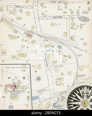 Vintage Canton map 1885; old map of Canton, New York Stock Photo - Alamy