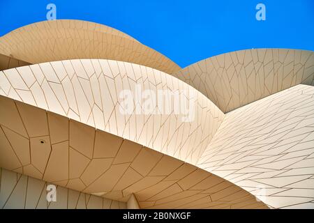 national museum of Qatar Doha the desert rose building made by french ...