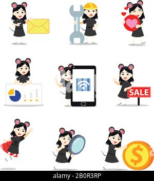 Super hero mouse character cartoon style Stock Vector Image & Art - Alamy