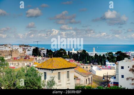 Tangier Historical center, Morocco Stock Photo - Alamy