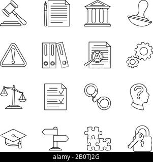 Process and procedure line icons collection. Flowchart, Streamlined, Guidelines, Workflow ...