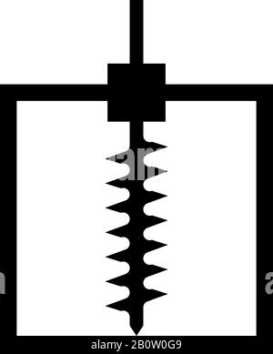 Drilling rig Bore for ground mine industry geological Boring concept ...