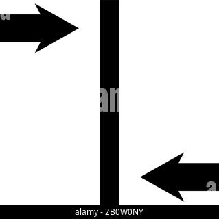 Designation on the wallpaper symbol black color set solid style vector ...