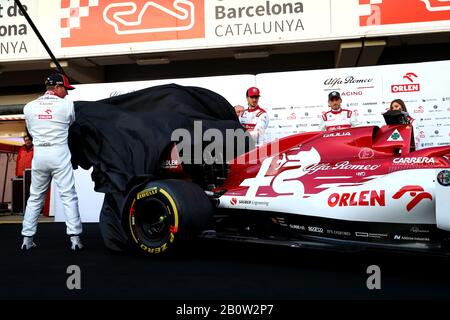 #99 Antonio Giovinazzi; Alfa Romeo Racing. Montmelo Barcelona 26/02 ...