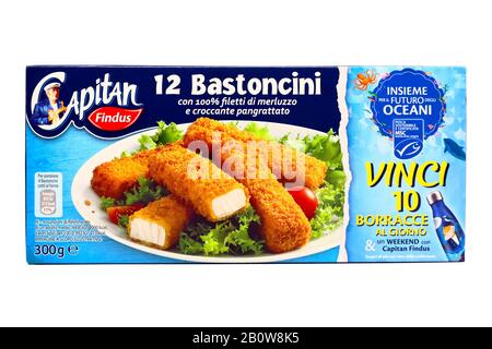 Captain FINDUS Cod Fish Fingers in Crispy Breadcrumbs. Findus is a ...