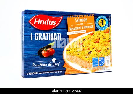 FINDUS Salmon with Eggplant, Tomatoes and Breadcrumbs. Findus is a ...