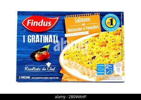 FINDUS Salmon with Eggplant, Tomatoes and Breadcrumbs. Findus is a ...