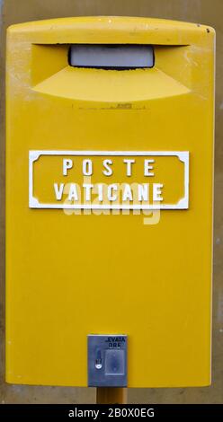 Mailbox, Vatican City, Rome, Italy Stock Photo - Alamy