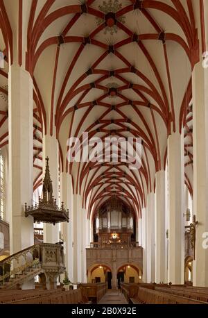 Germany, Saxony, Leipzig, Interior of Thomas Church Stock Photo - Alamy