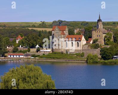 Seeburg Castle, Sweet Lake, Seeburg, Mansfelder Land, Saxony-Anhalt ...