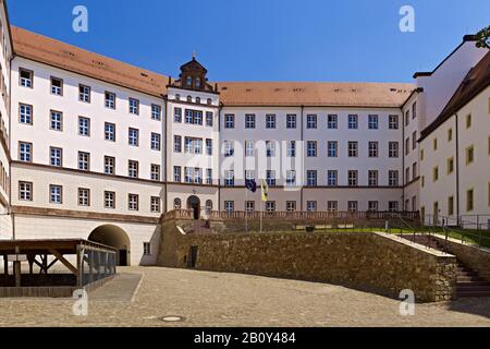 Germany, Saxony, Colditz castle, site of famous WW2 POW prison camp ...