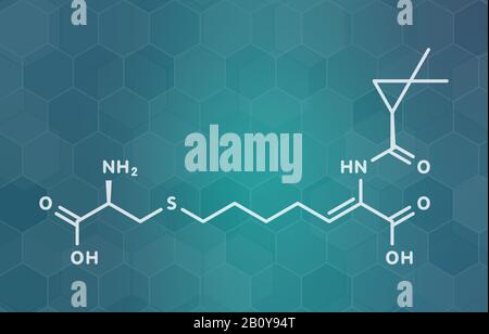 Cilastatin molecule, illustration Stock Photo - Alamy