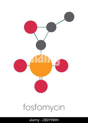 Fosfomycin antibacterial drug, illustration Stock Photo - Alamy