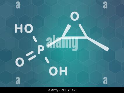 Fosfomycin antibacterial drug, illustration Stock Photo - Alamy