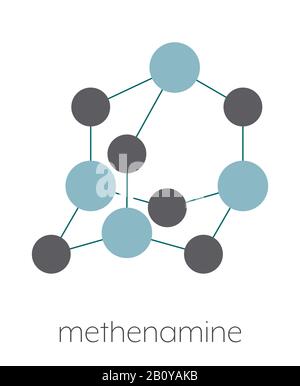 Methenamine molecule, illustration Stock Photo - Alamy