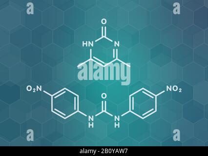 Nicarbazin coccidiostat mixture, illustration Stock Photo - Alamy