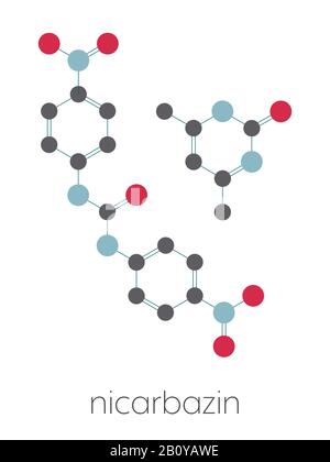 Nicarbazin coccidiostat mixture, illustration Stock Photo - Alamy