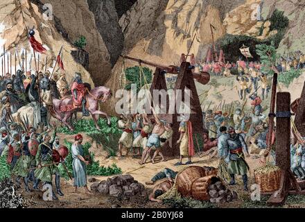History of Spain. Battle of Covadonga, 722. It was the first victory ...