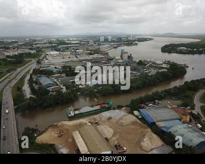 Kuching, Sarawak / Malaysia - February 21, 2020: The CMS Cement ...